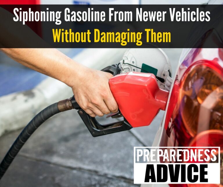 How to Siphon Gas Without Damaging Newer Vehicles